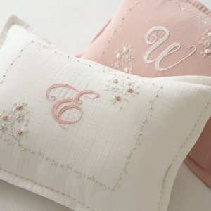 Embroidered Pillows - Etsy