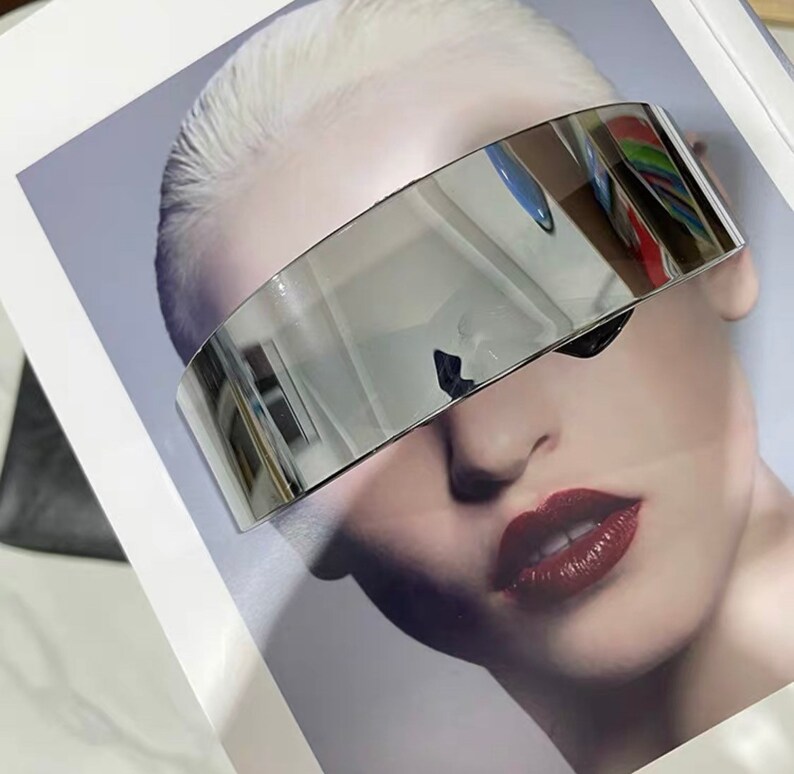 Unisex Cyclops Futuristic Visor Sunglasses Adult Sunglasses - Etsy