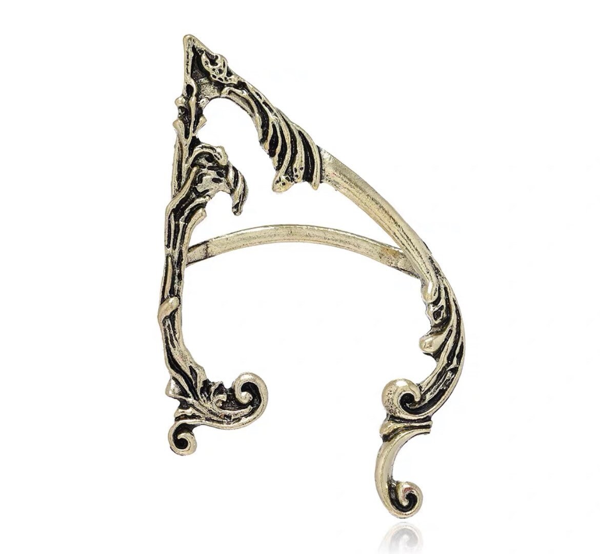 2pc 3 Colors Ancient Elf Elven Ear Cuff Ear Stud Earring Ear - Etsy