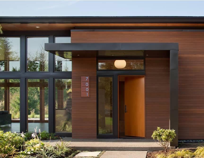 House Address Number Plaque Vertical Steel Corten Home Address - Etsy