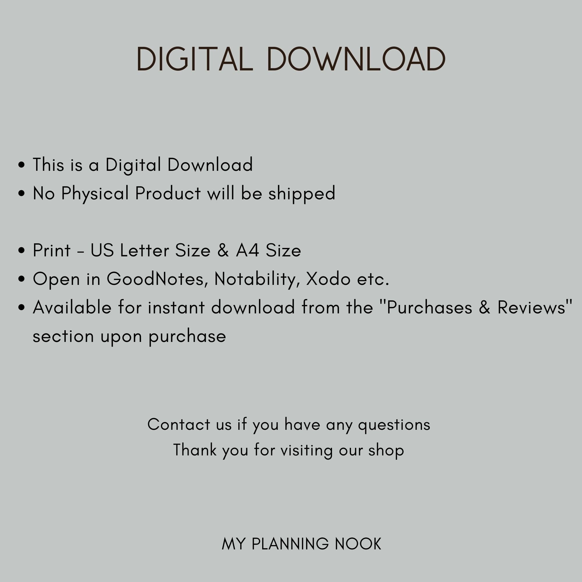 IVF Journal, Printable A4 and US Letter Size, Track Your IVF Journey ...