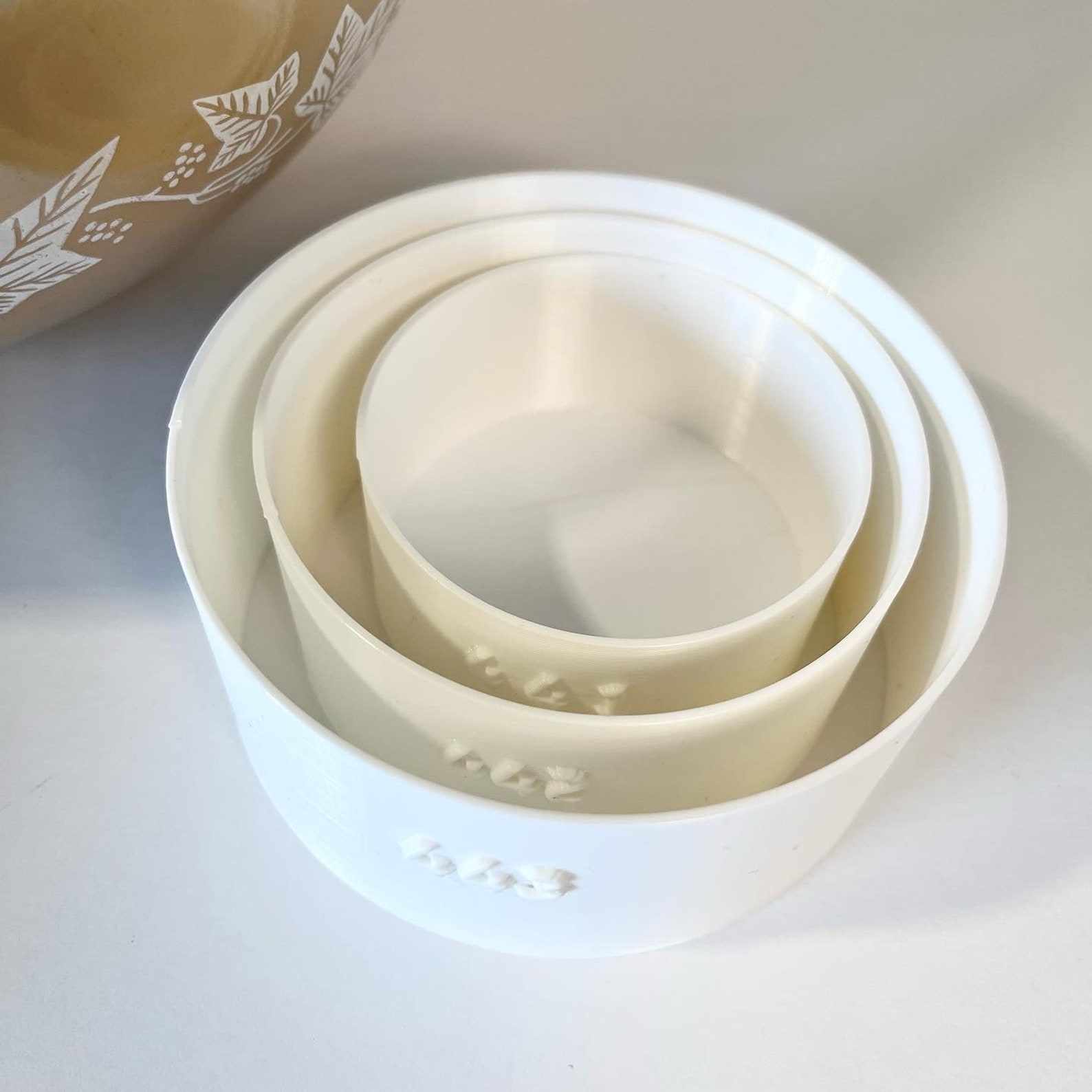 PYREX CINDERELLA BOWL Stacking Rings 441-444 - Etsy