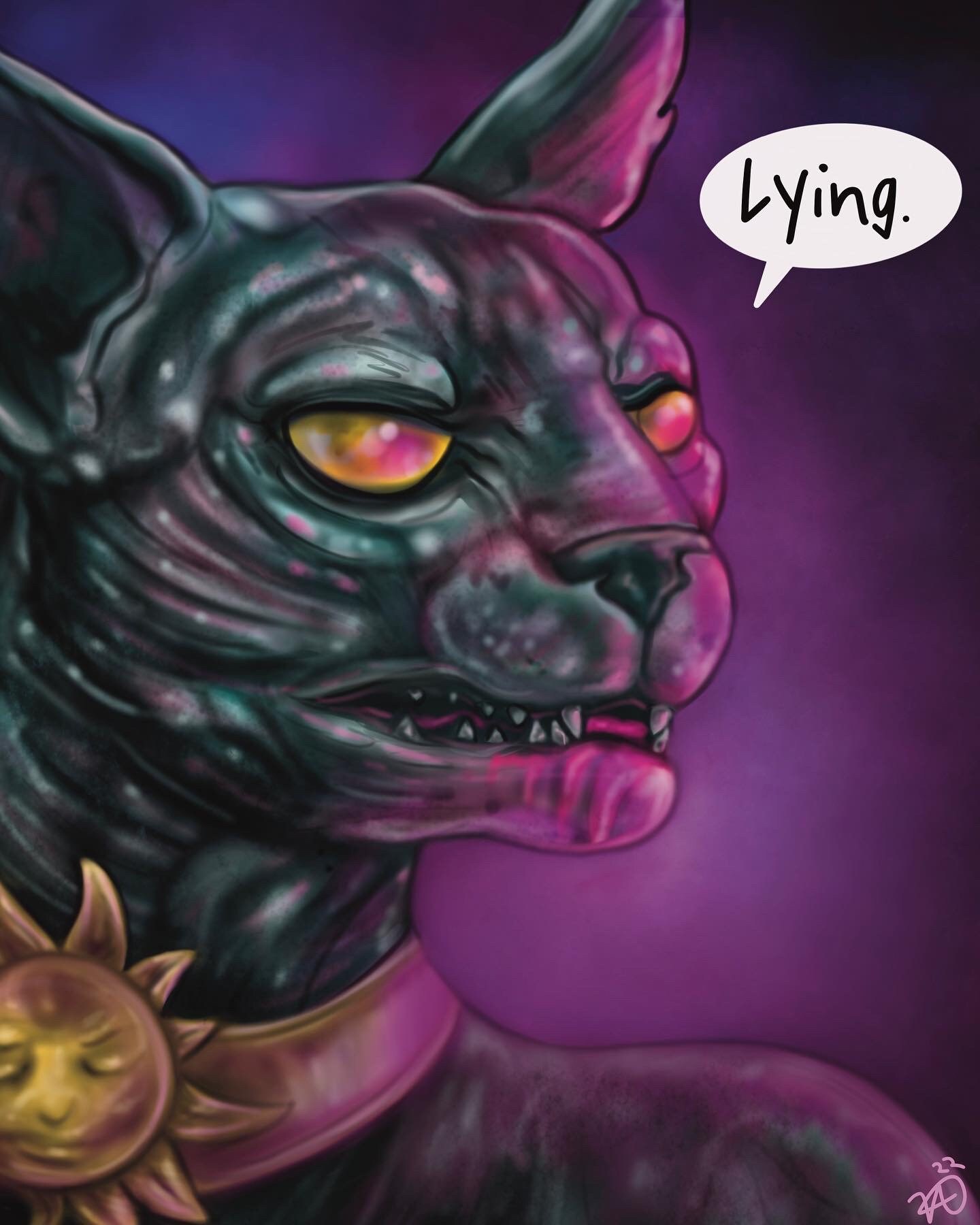 Custom Fantasy Animal Drawing, Fantasy Paintings, Fantasy Creature ...