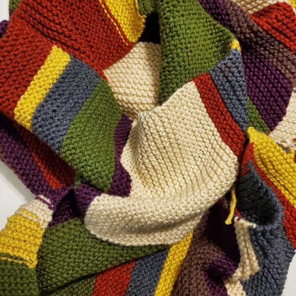 Doctor Who Scarf - Etsy