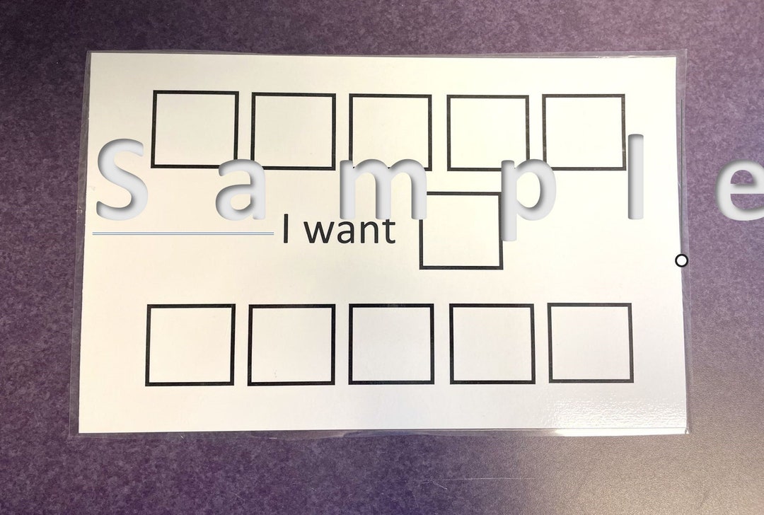 Choice Board-token Board-reinforcement System - Etsy