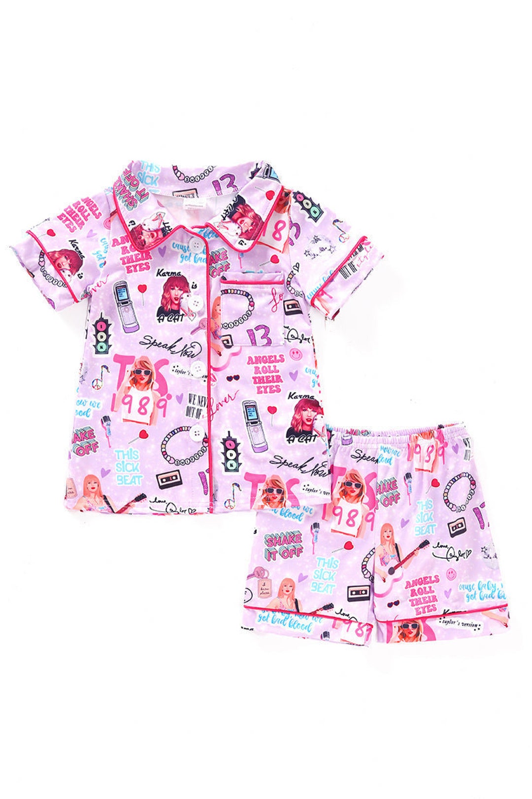 Taylor Swift Girls Pajamas, Taylor Swift Birthday, Sleepover, Taylor ...