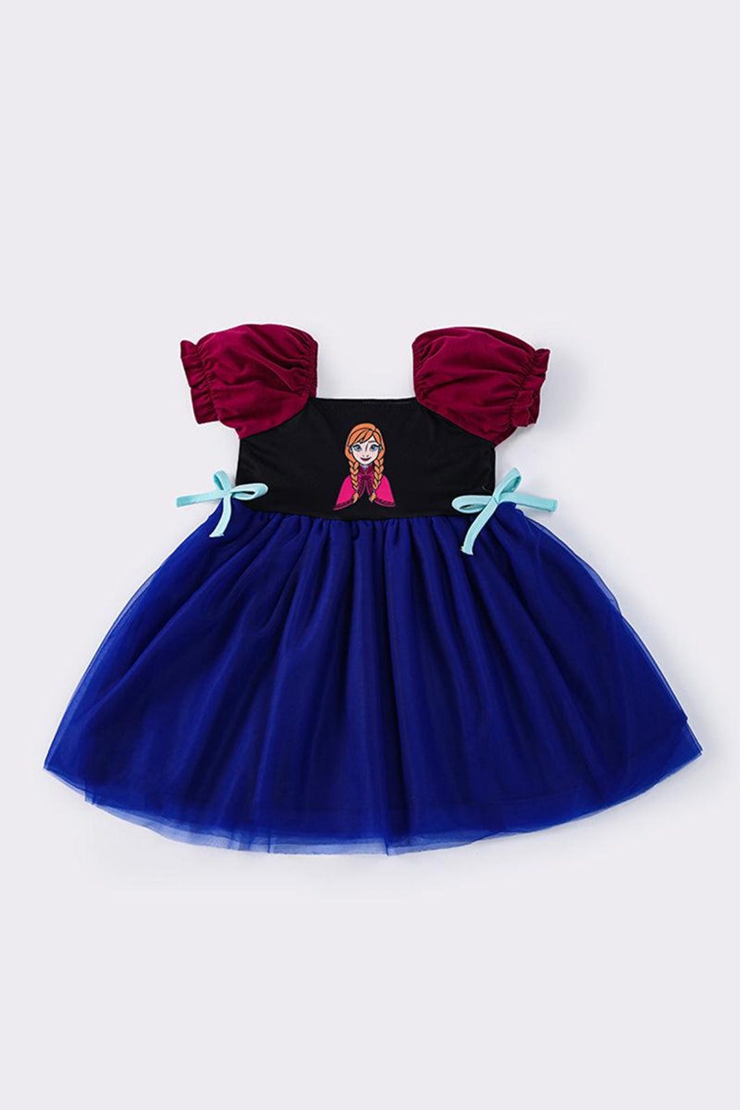 Princess Anna Girls Dress, Frozen Gift, Frozen Party, Anna Costume ...