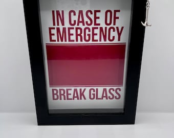 In Case of Emergency Break Glass, Digital File, Svg, Pdf, Jpg, Eps, Png ...