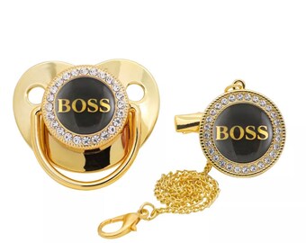 Baby Boss Pacifier - Etsy