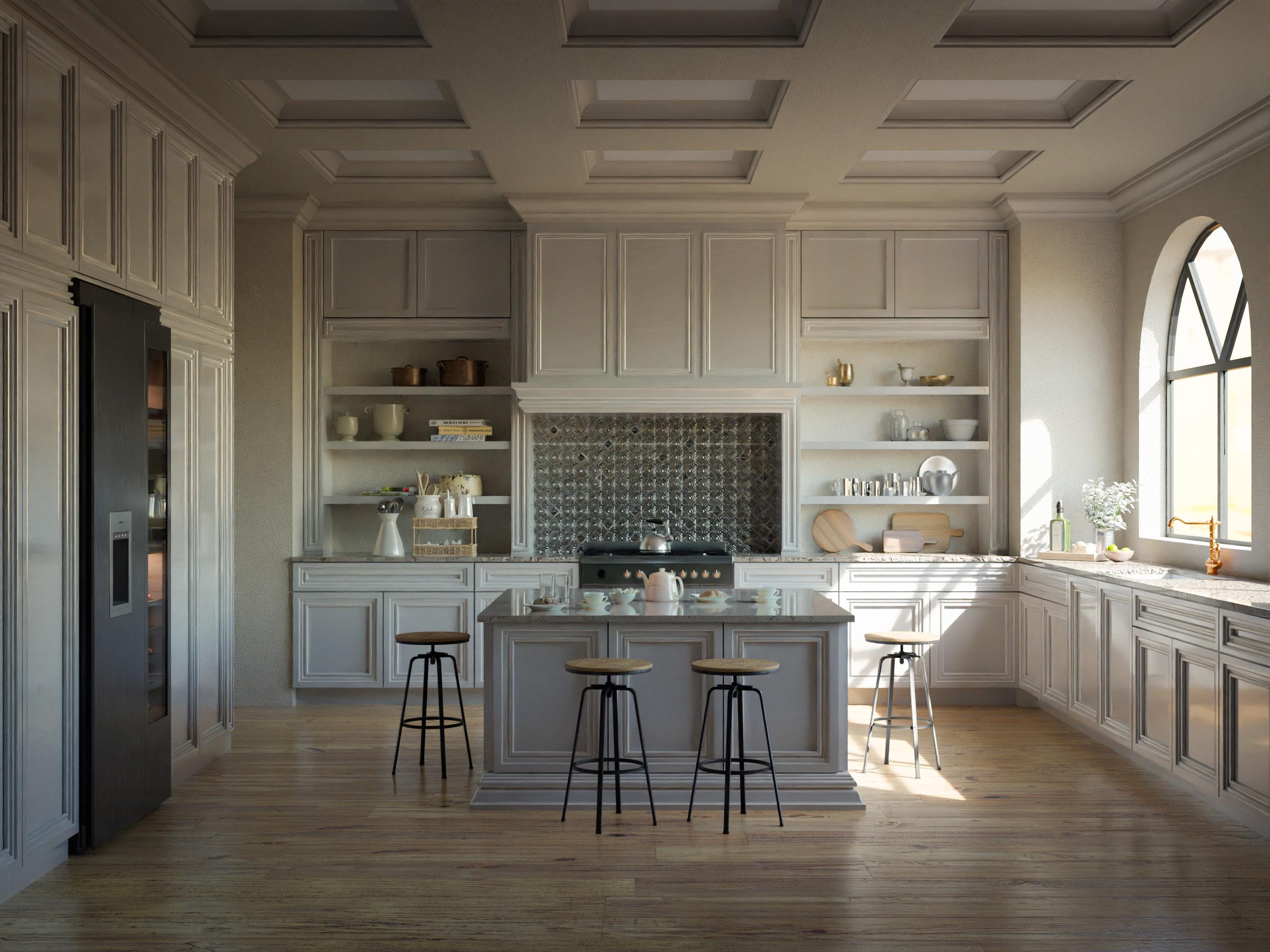 Custom Kitchen Renovation, Interior Design, Custom Kitchen Interiors ...