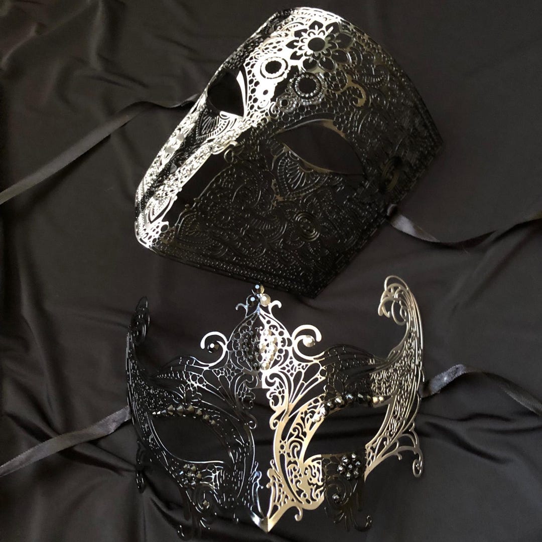 Luxury Couples Masks Venetian Masquerade Ball Masks - Etsy
