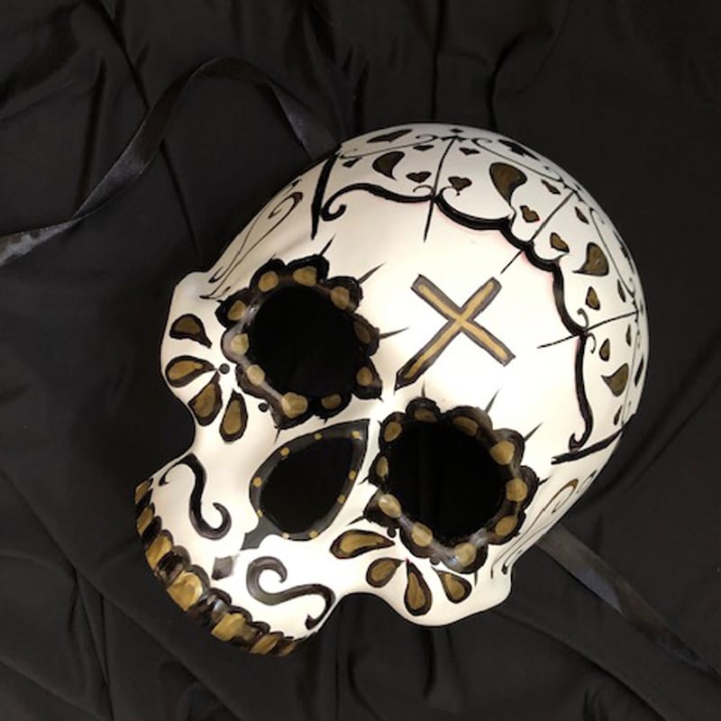 Sugar Skull Mask - Etsy Canada