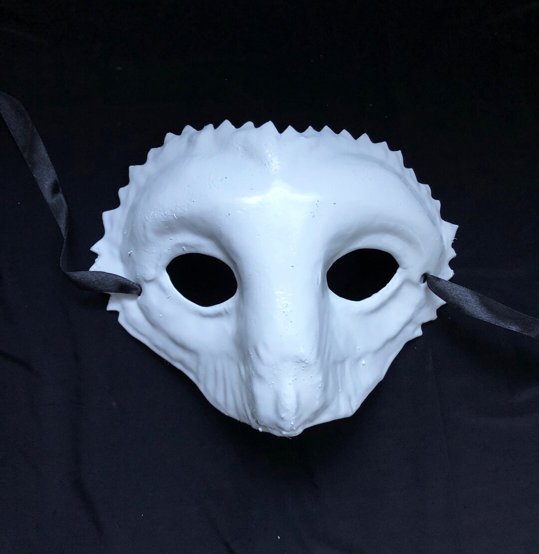 Paintable Owl Mask Paper Mache DIY Animal Mask - Etsy