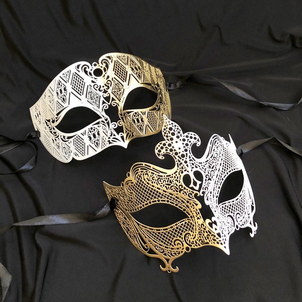 Couples Masks - Etsy