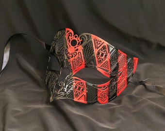 Men's Masquerade Mask Gold and Black - Etsy