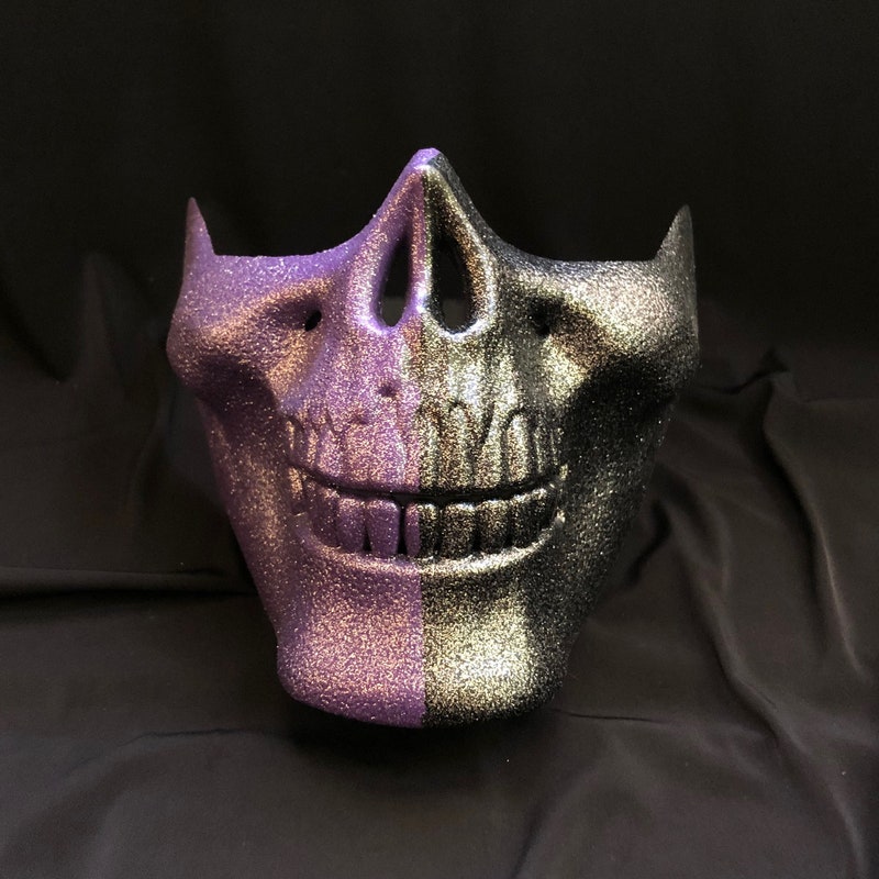Half Skull Mask - Etsy