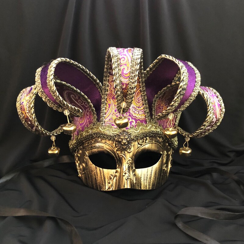 Jester Mask - Etsy