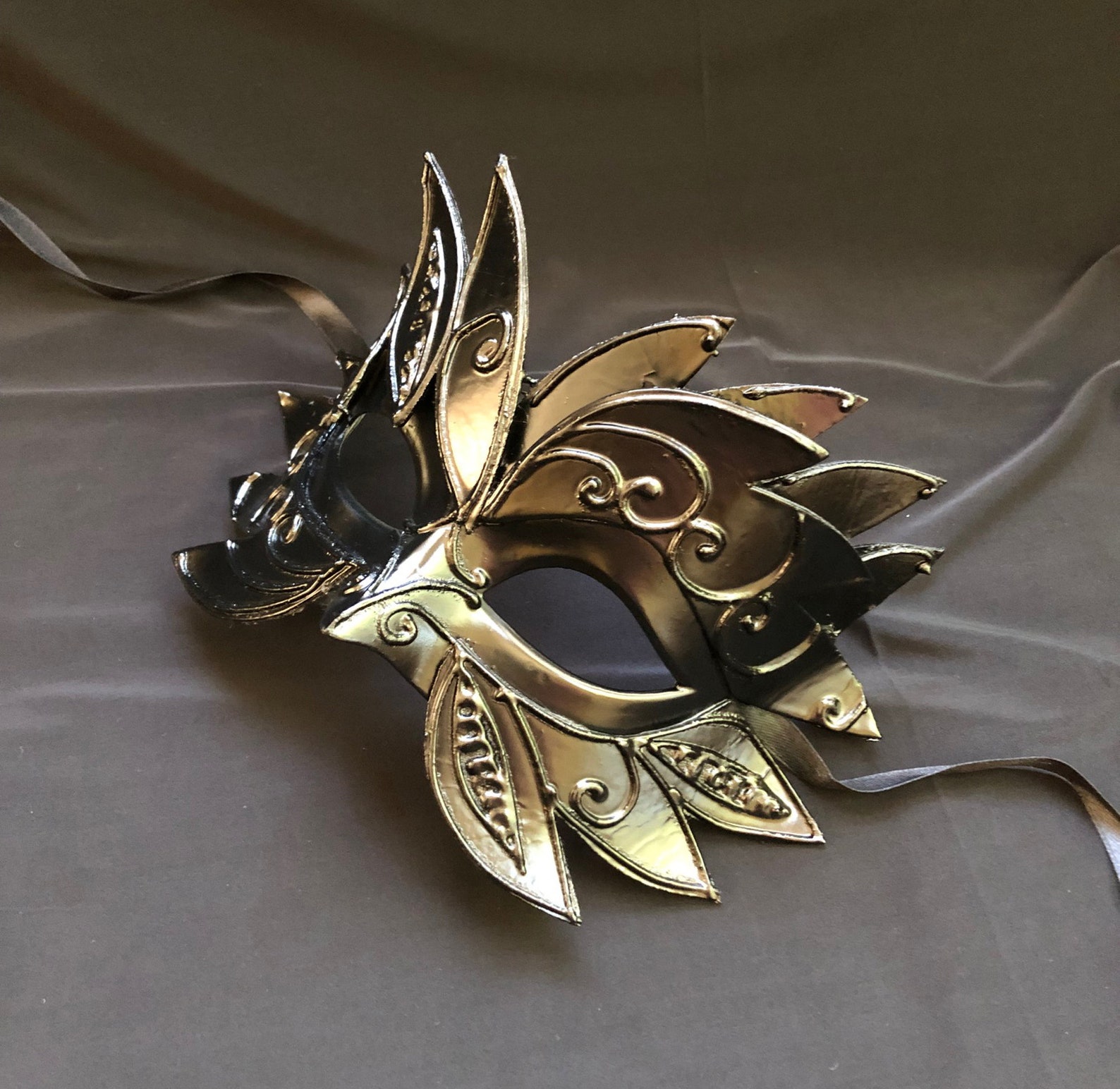 Black Hawk Masquerade Mask Venetian Bird Mask Black - Etsy