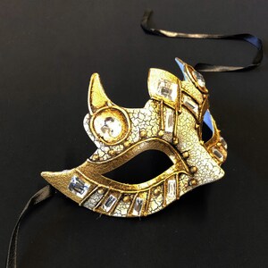 Women's Roman Masquerade Party Eye Mask Gold and Silver - Etsy
