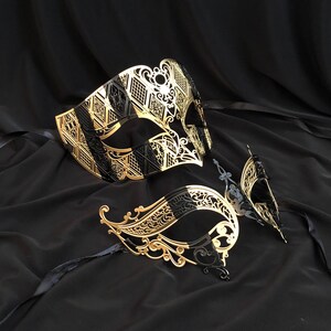 Couples Masquerade Ball Masks His and Hers Luxury Masks - Etsy
