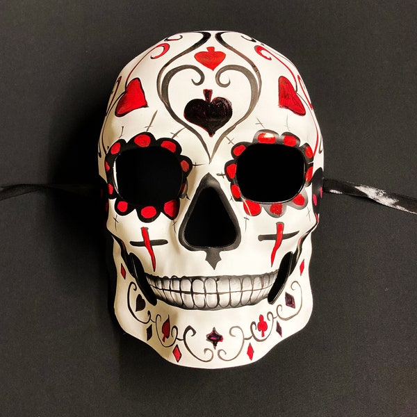 Sugar Skull Mask - Etsy