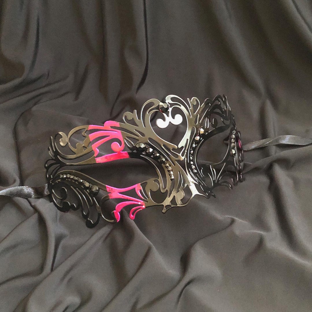 Masquerade Metal Luxury Mask - Etsy