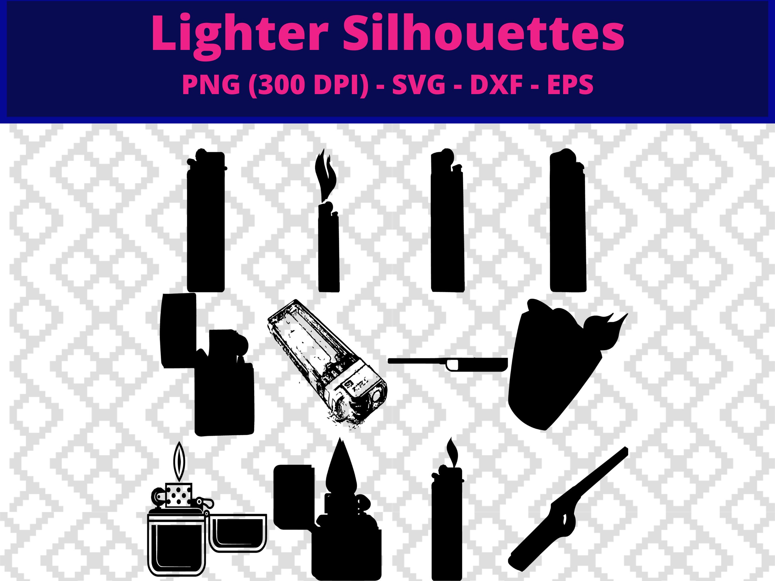 Lighter Svg, Lighter Monogram Silhouette, Lighter Svg Files Cricut ...