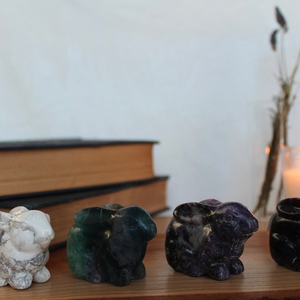 Crystal Rabbit - Etsy