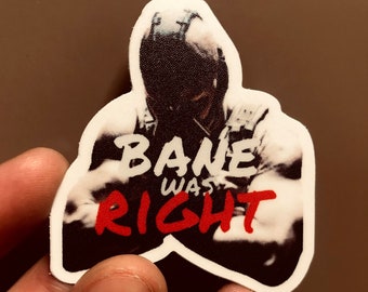 Bane Decal - Etsy