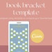 Instagram Book Bracket Template Canva Template for Bookstagram Yearly ...