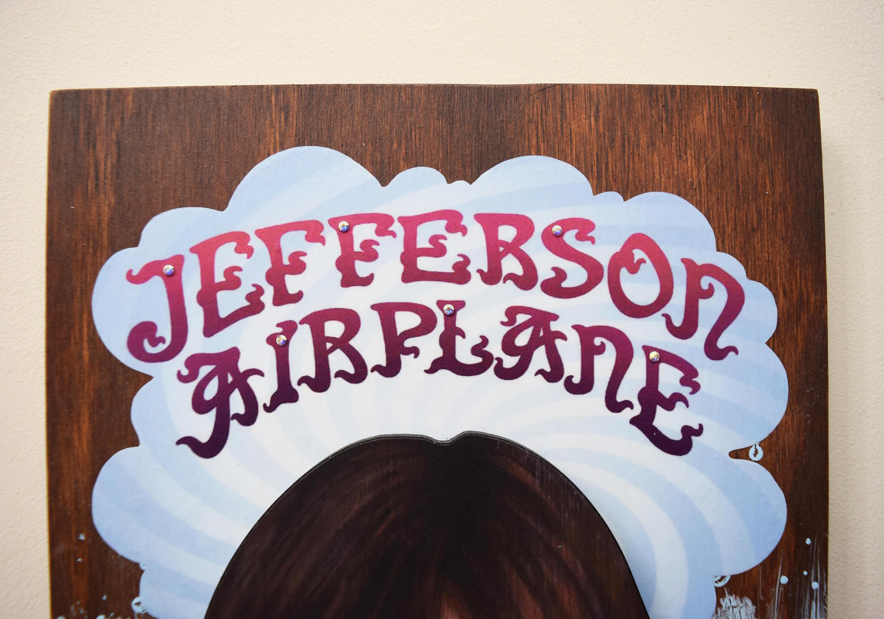 Grace Slick 3D Portrait on Wood / 1960's Rock and Roll Art / Jefferson ...