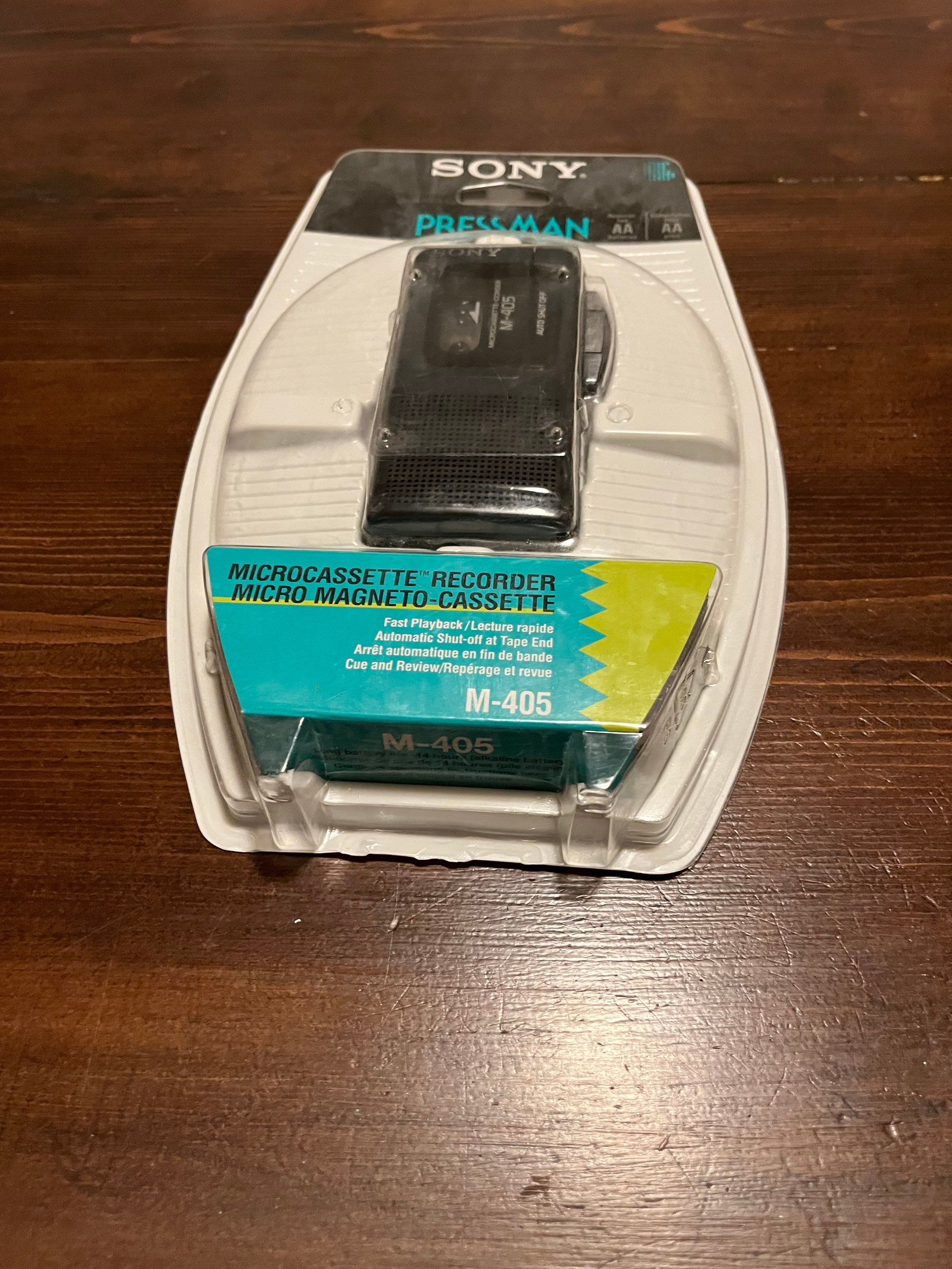 Sony M-405 Microcassette Recorder Original Unopened Packaging. - Etsy