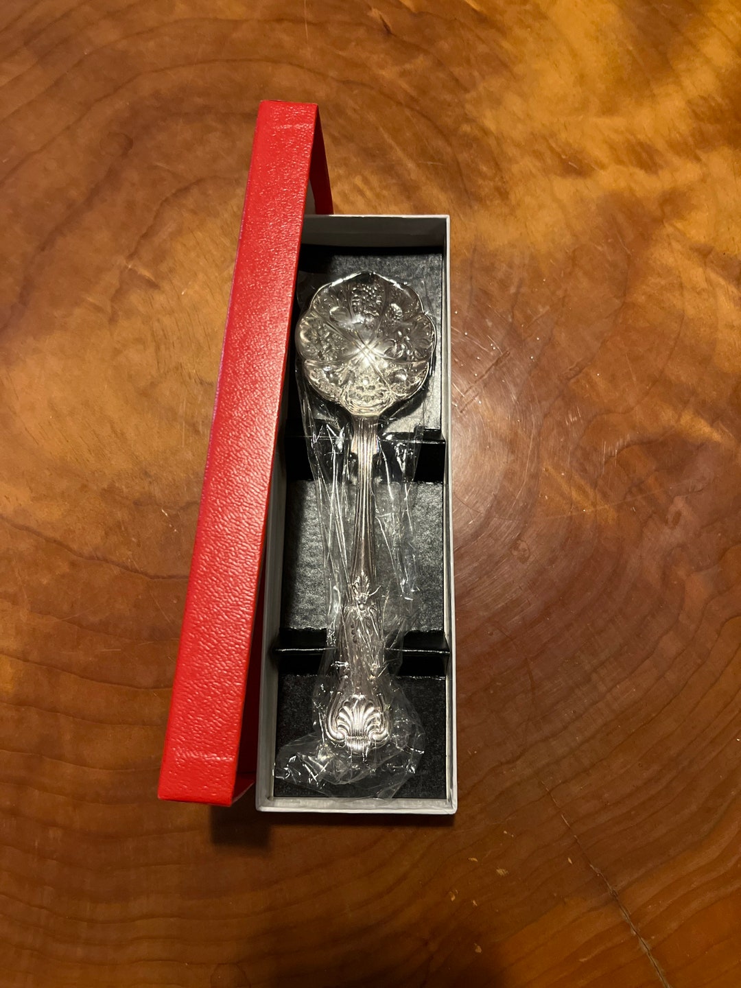 Silver Plated Berry Spoon, Fruit Serving Spoon Sheffield England EPNS ...