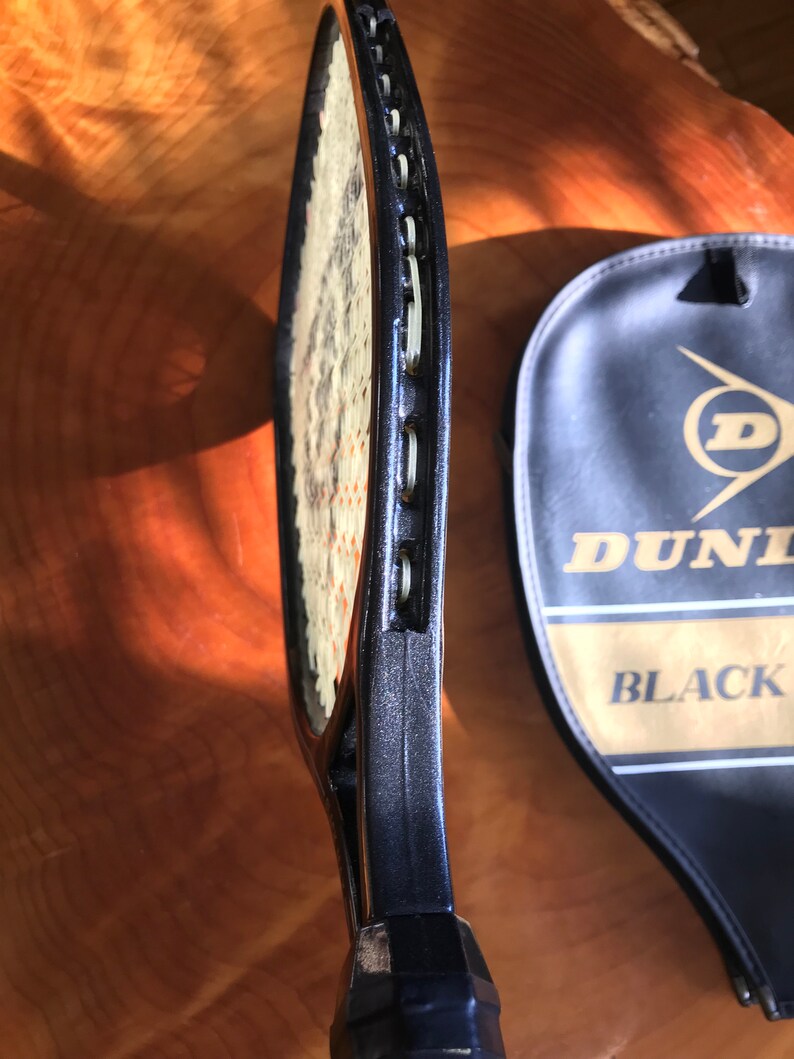 Racquet Ball Vintage Dunlop Black Max Graphite Racquet - Etsy