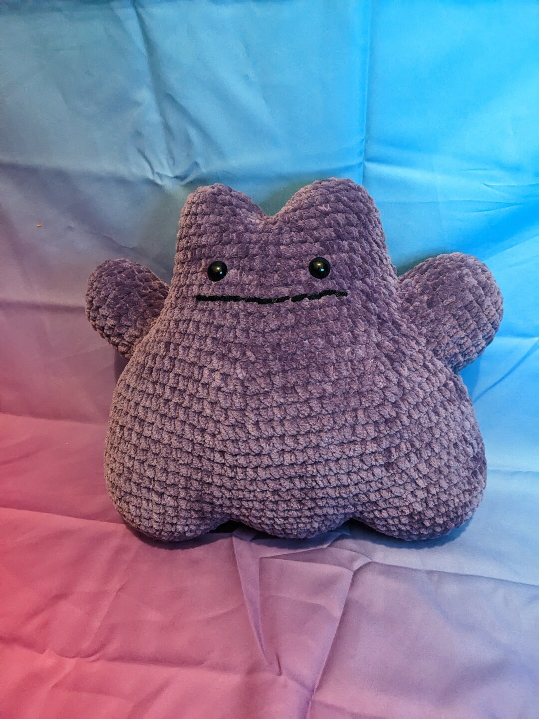 Handmade Crochet Pokemon Ditto - Etsy