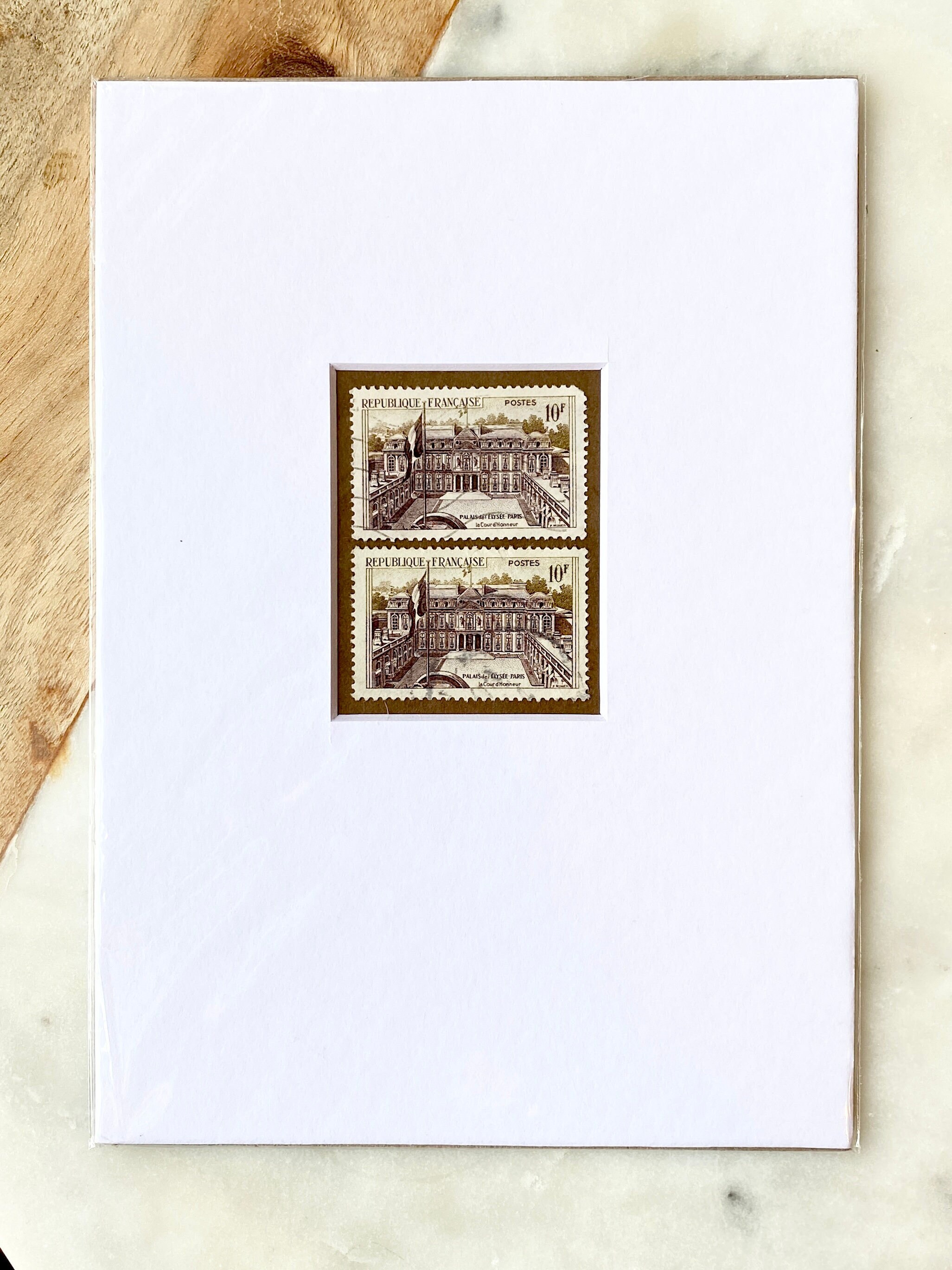1957 Vintage French Postage Stamp Palais De L'elysée - Etsy