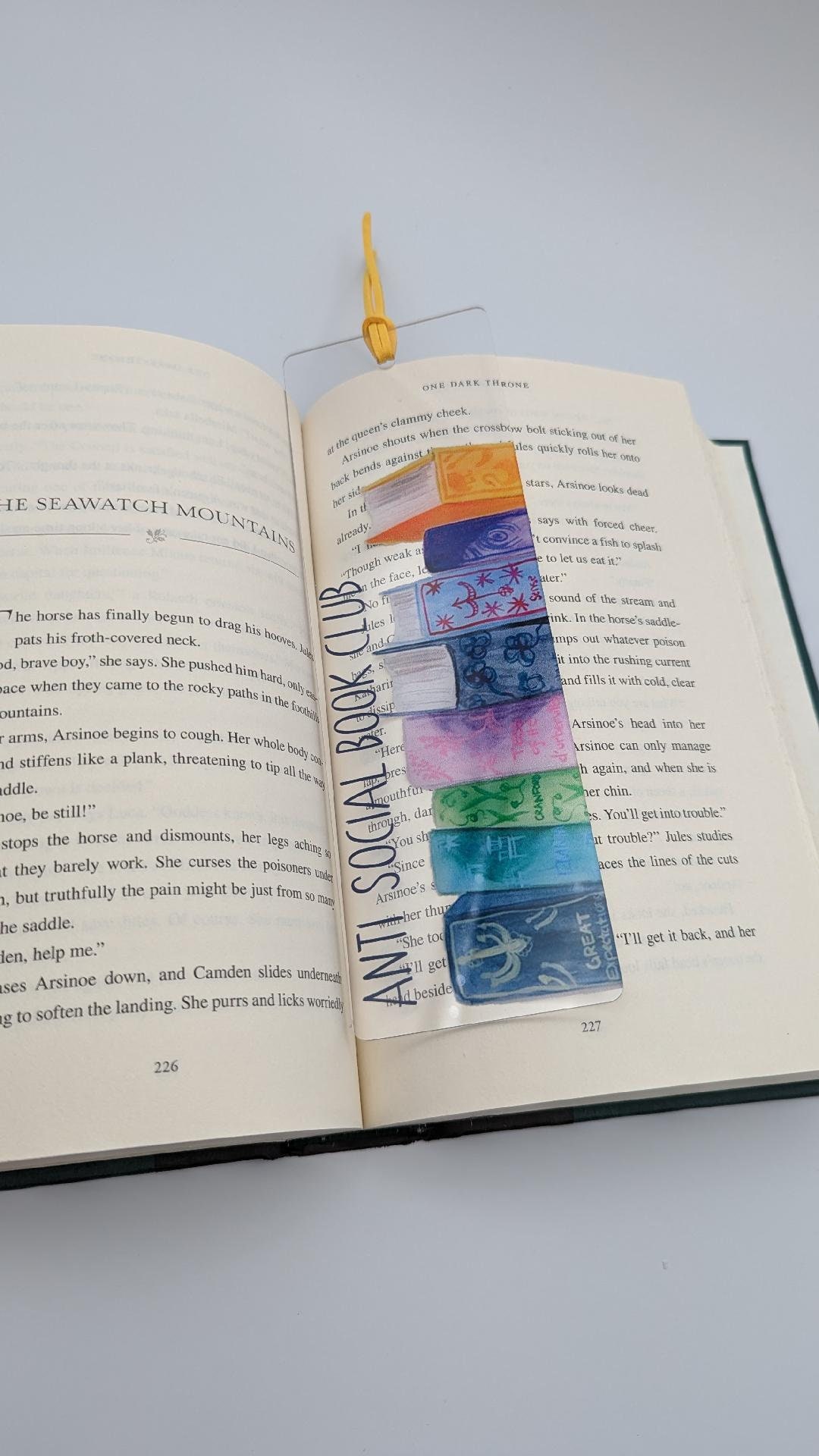 LIMITED STOCK Anti-social Book Club Bookmark - Etsy