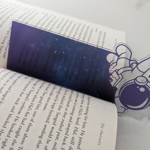 Astronaut Acrylic Semitransparent Bookmark - Etsy