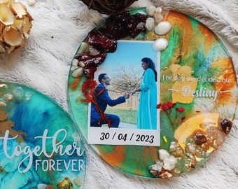 Customisable Resin Photo Frame Perfect Gift Forever Photo Preservation ...