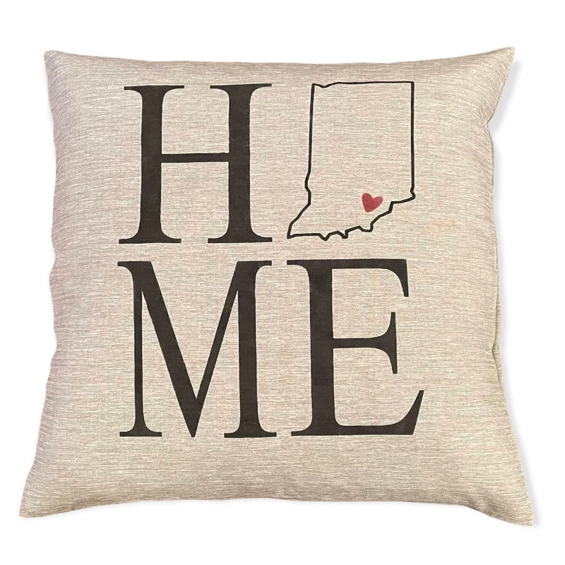 Indiana University Pillow - Etsy