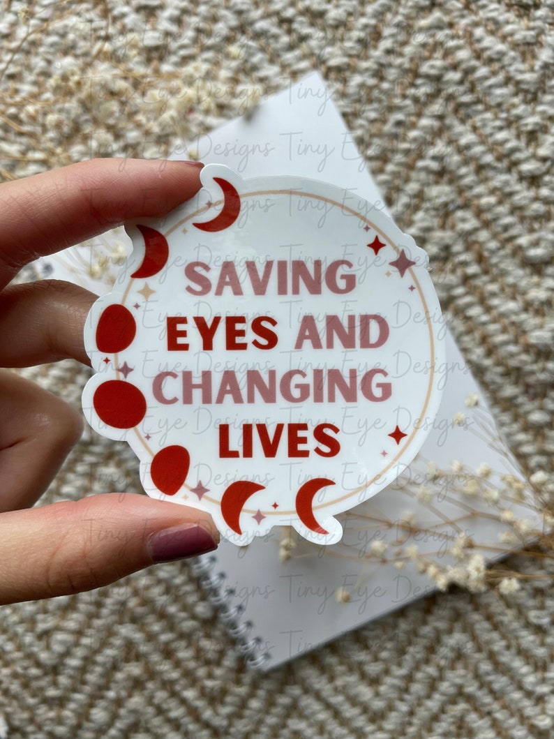 Stars Saving Eyes Sticker Gift for Student Optometrist - Etsy