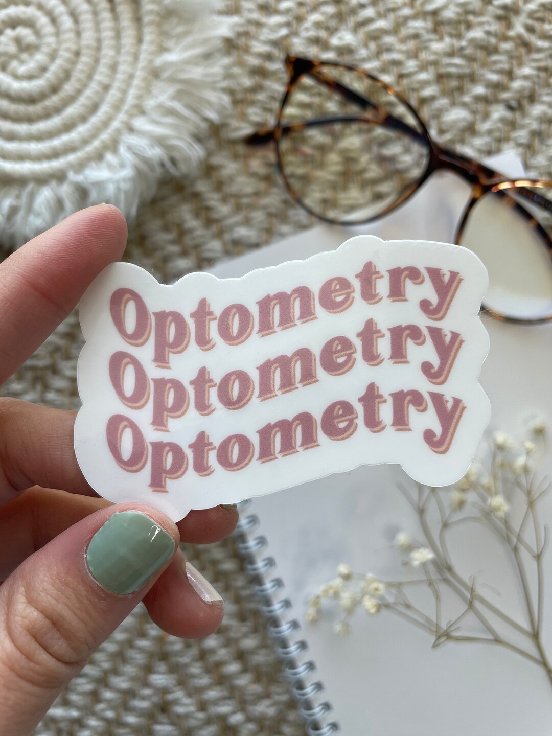Optometry X3 Sticker Gift Idea Student Ophthalmology Optician ...