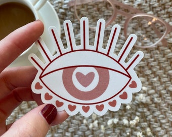 Eye Vinyl Decal Sticker Optometrist Optician - Etsy