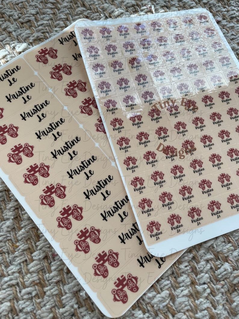 Custom Optometry Equipment Label Sticker Optometrist Gift Idea ...