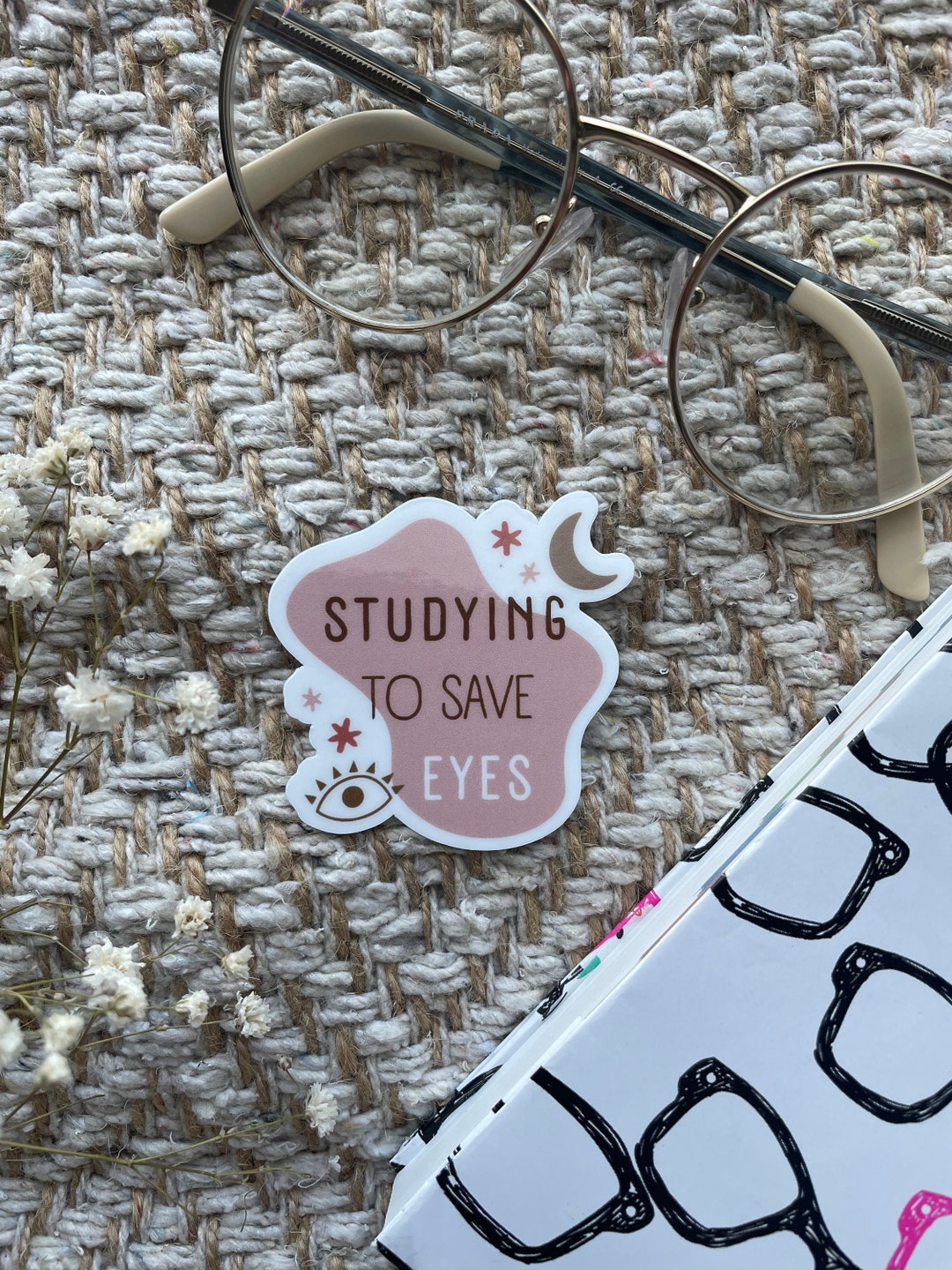 Studying Eyes Decal Sticker Optometry Gift Ideas for Optometry ...