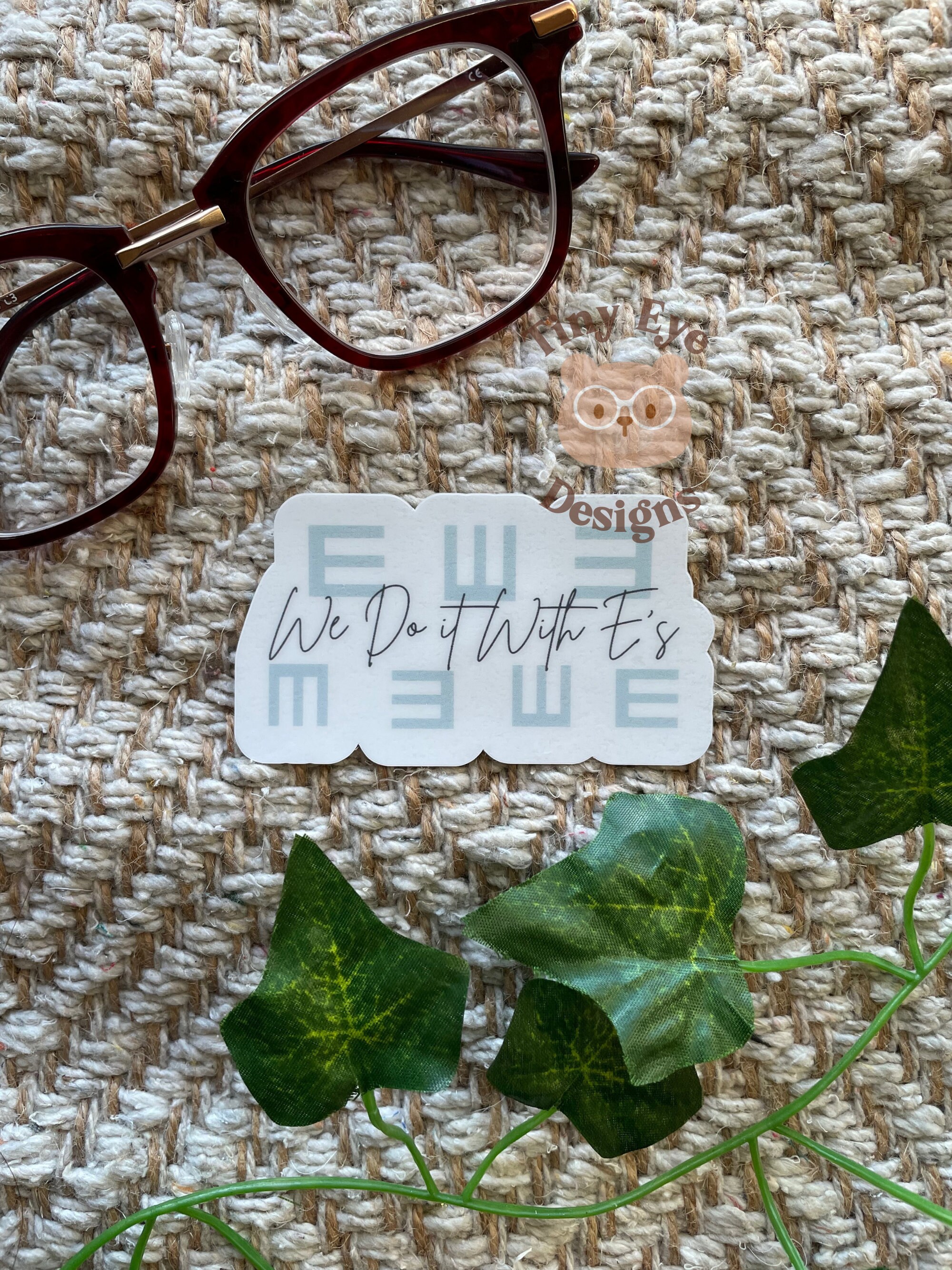 Eye Chart Pun Decal Sticker Ophthalmologist Gift Ideas for - Etsy