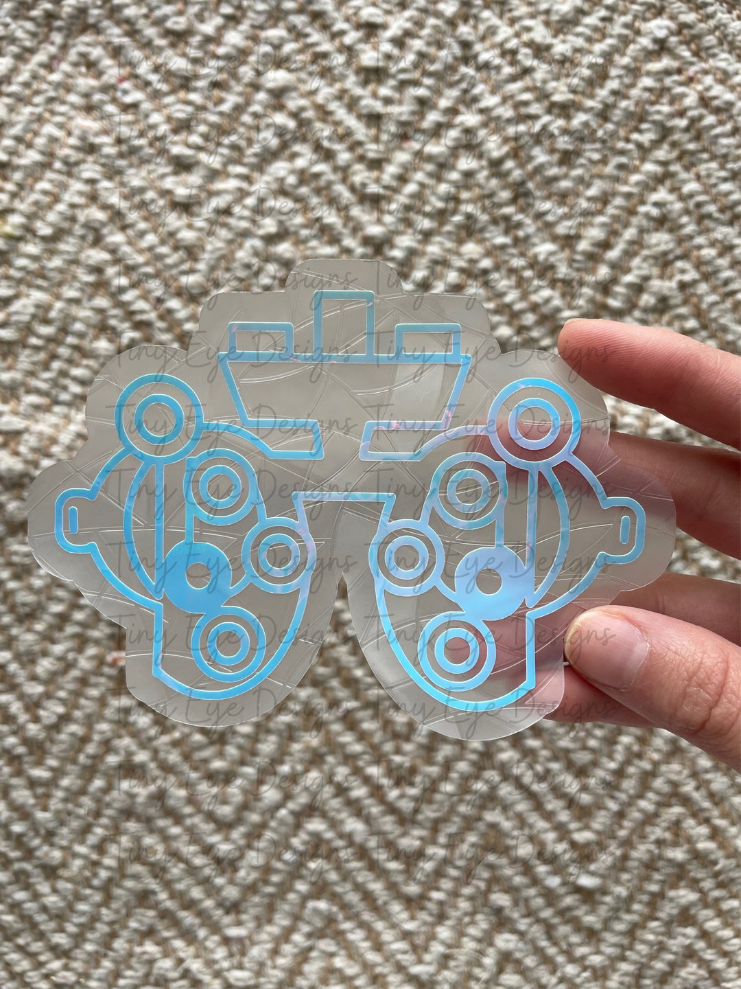 Phoropter SUNCATCHER Decal Window Cling Reusable Optometry Student ...