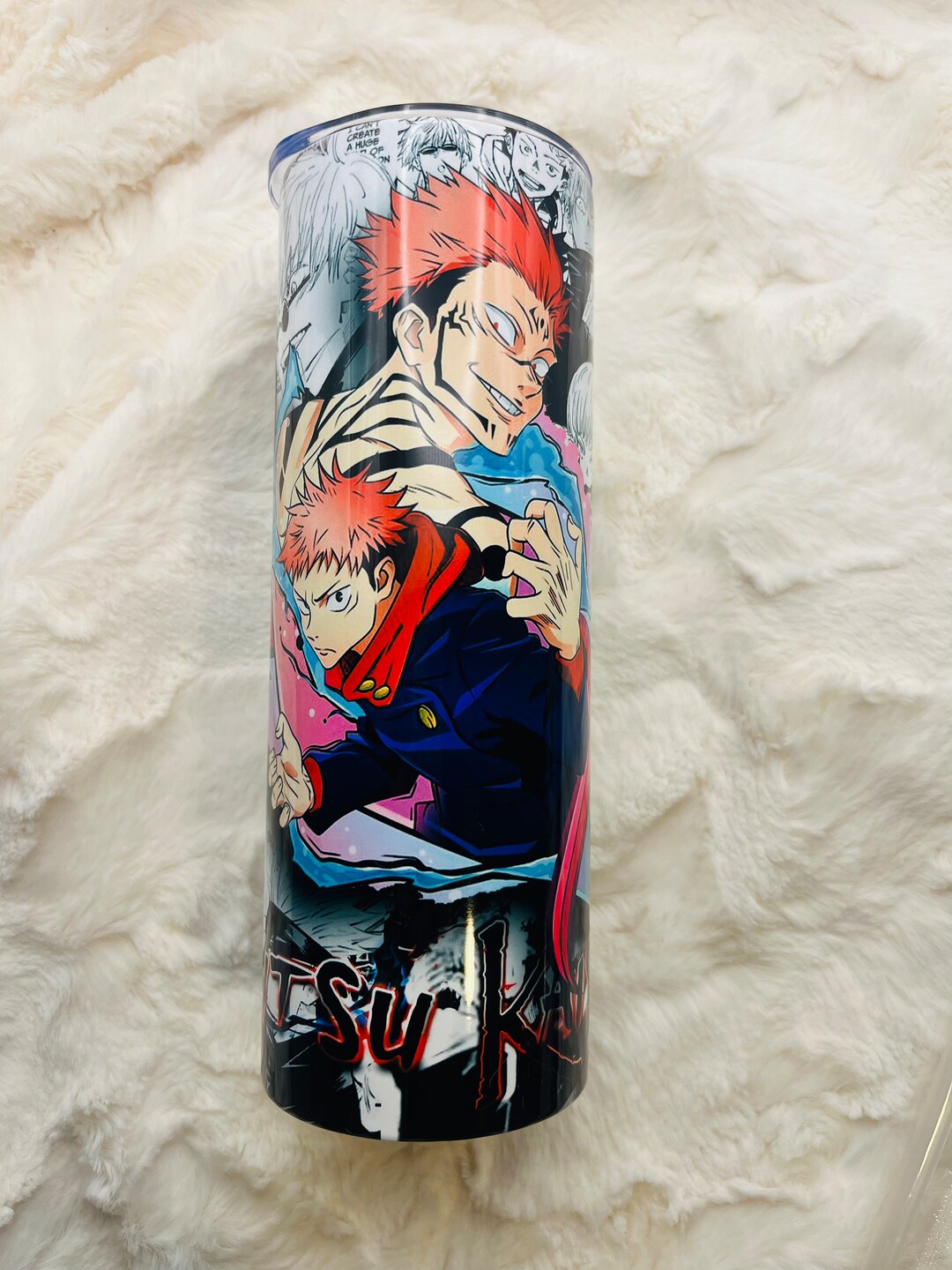 Jujutsu Kaisen Jjk Inspired 20oz Skinny Insulated Tumbler - Etsy