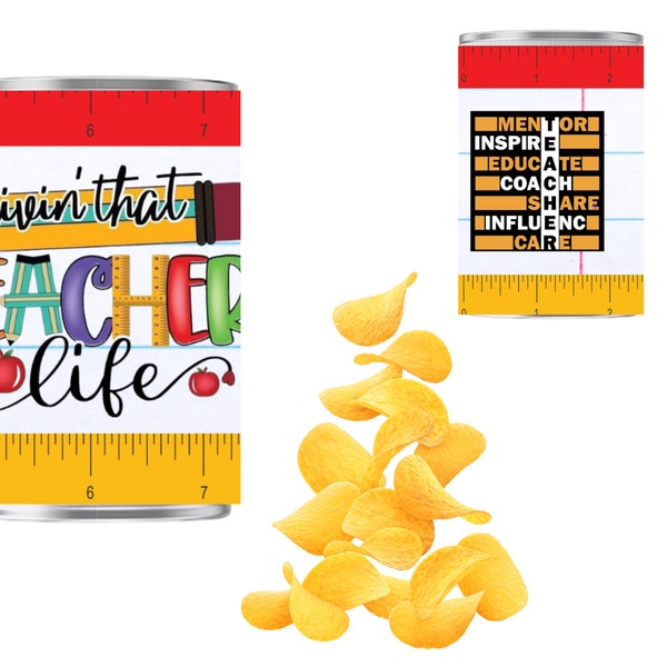 Teacher Appreciation Pringles - Etsy