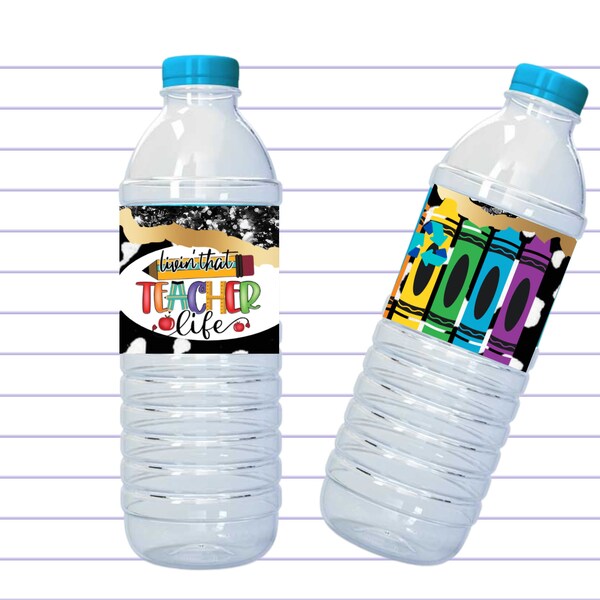 Teacher Appreciation Water Bottle - Etsy